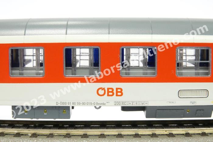 Ls models - 97026 Set 2 NightJet EN 295 München-Roma/Milano delle OBB con 1 Bmz e 1 Bcmz tipo ...