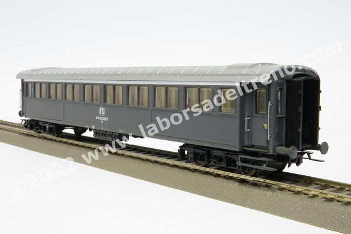 Roco - 44703 carrozza FS tipo 20000 livrea grigio ardesia 1^ classe ...