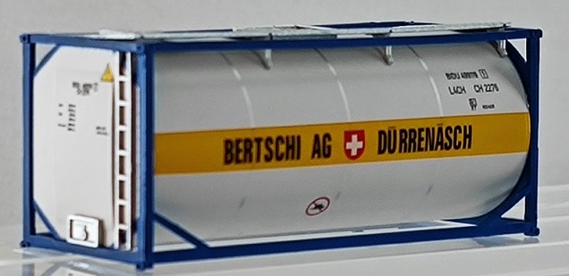 Pirata - 12344 Container per liquidi da 20 ft. 'Bertschi AG' grigio con ...