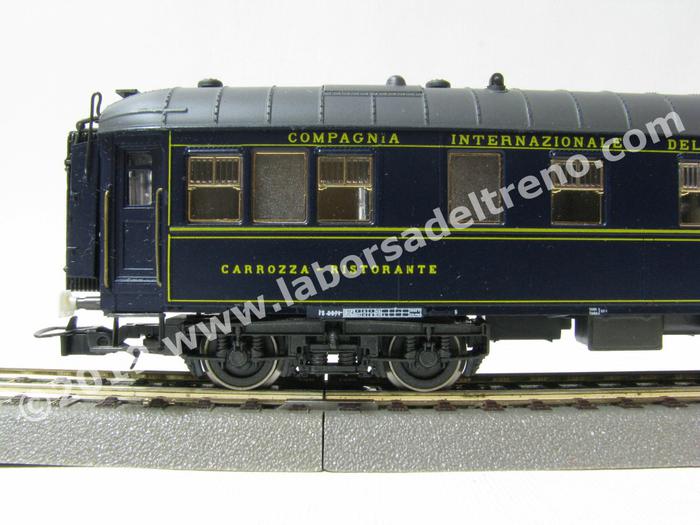 Rivarossi - 2588 Carrozza ristorante CIWL con marcatura unificata, assegnata parco FS, ep. IV