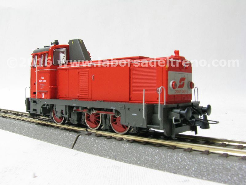 Roco - 72906 Locomotiva diesel OBB, Rh 2067 087-3, livrea Valousek, epoca V