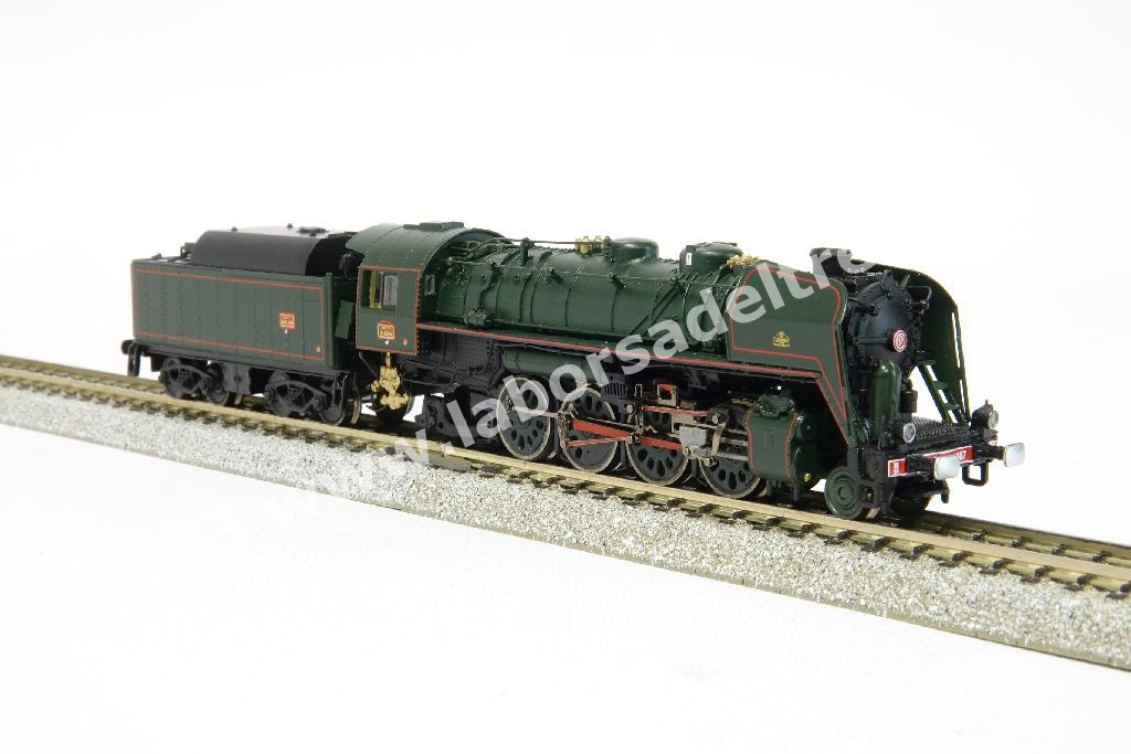 Arnold - HN2482 Locomotiva a vapore SNCF Serie 141R 1187, ruote Boxpok ...