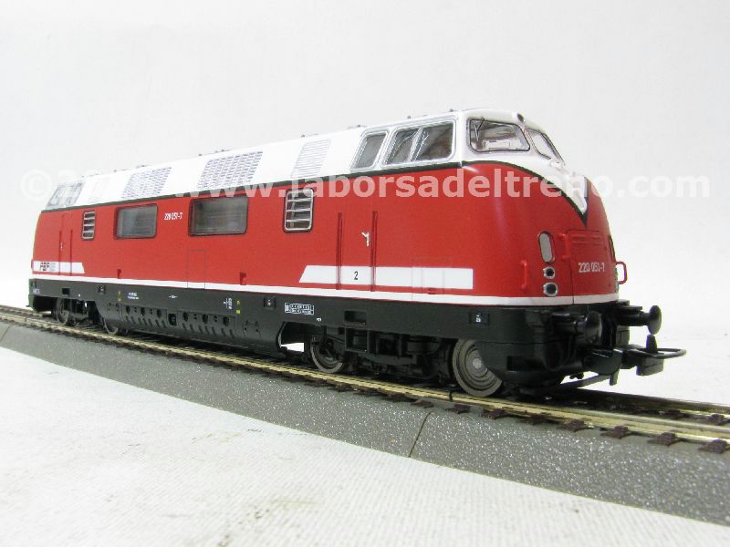 Piko - 97730 Locomotiva diesel V220 051 della Ferrovia Suzzara Ferrara ...