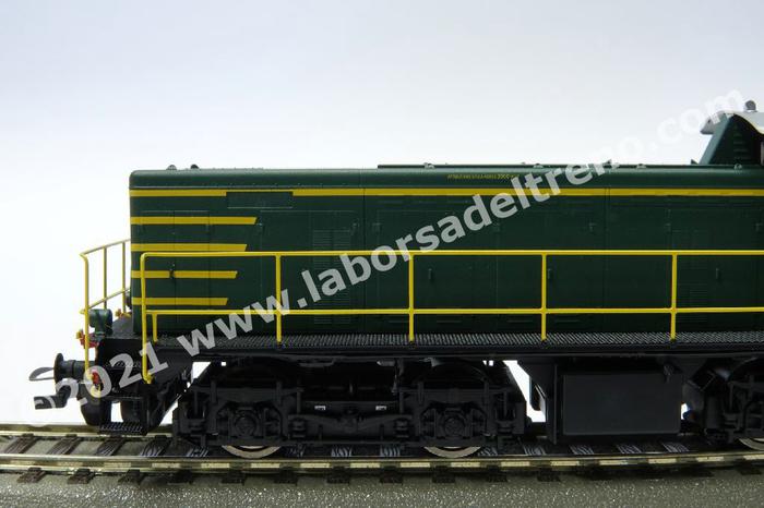 Piko - 52447 Locomotiva diesel FS D141 1023, livrea verde con filetti ...