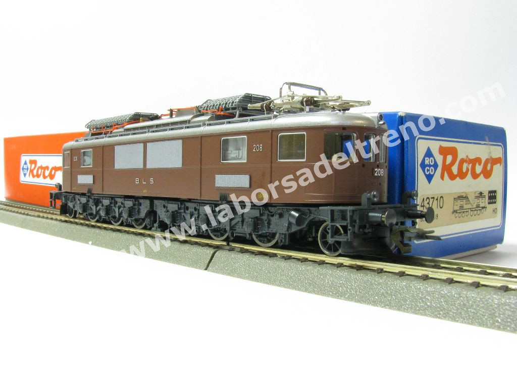 Roco - 43710 Locomotiva elettrica BLS Ae 6/8 206, livrea marrone, ep. IV