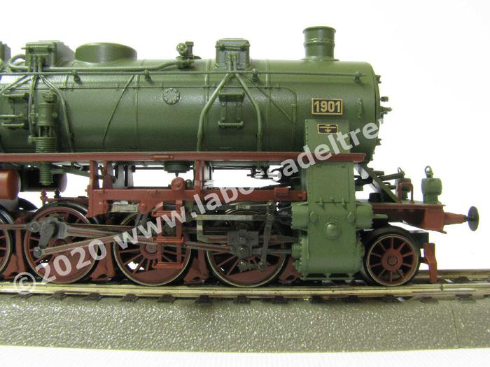 Trix - 22458 Locomotiva a vapore k.W.St.E., tipo G12 1901, livrea verde ...