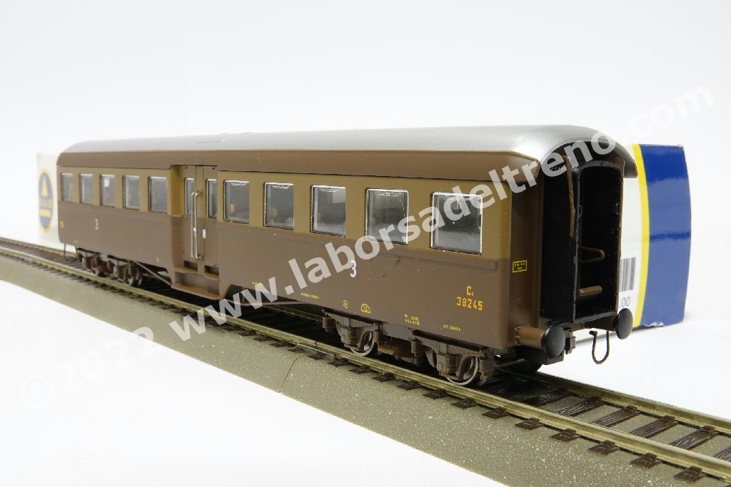 Os.kar - 3300.1 carrozza passeggeri FS tipo 1951 R Corbellini 3 classe ...