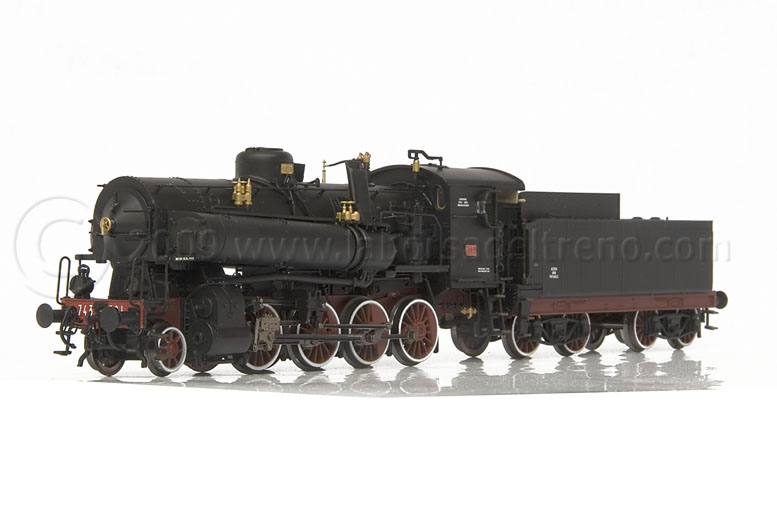 Rivarossi - HR2195 LOCOMOTIVA A VAPORE FS Gr 743 301 CON ...