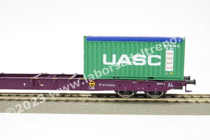 Igra model - 96010076 Carro intermodale NL Railrelease tipo Sggnss da ...