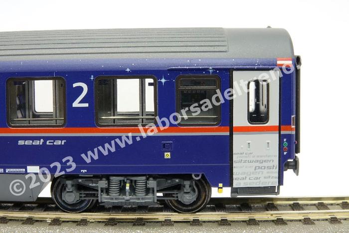 Ls models - 97026 Set 2 NightJet EN 295 München-Roma/Milano delle OBB con 1 Bmz e 1 Bcmz tipo ...