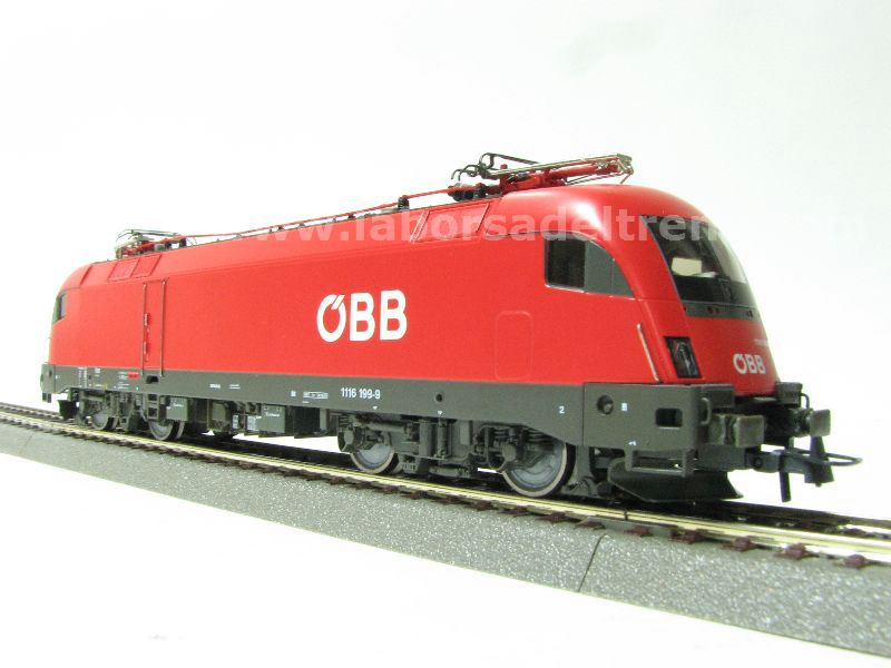 Roco - 62364 locomotiva elettrica OBB, Rh 1116 Taurus, livrea rossa ...