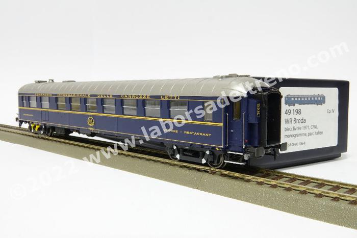 Ls models - 49198 Carrozza ristorante Breda a 52 posti della CIWL ...