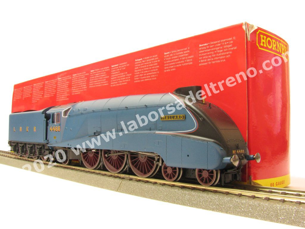 Hornby - R2339 Locomotiva a vapore Inglese Classe A4 'Mallard', livrea ...