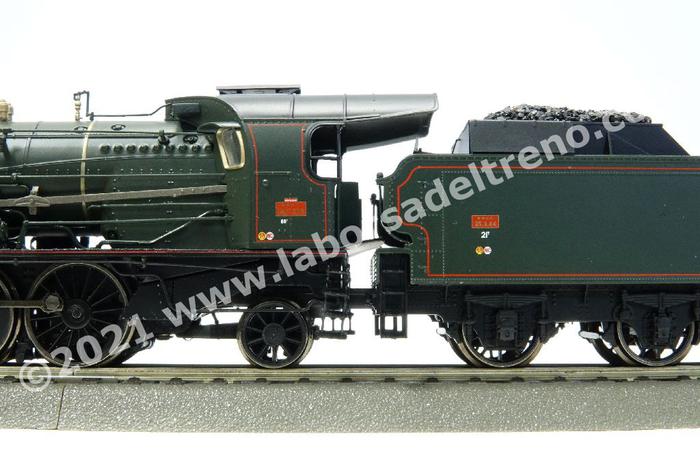 Ree modeles - MB-131 Locomotiva a vapore SNCF 141 E 282 ex PLM, doppio ...