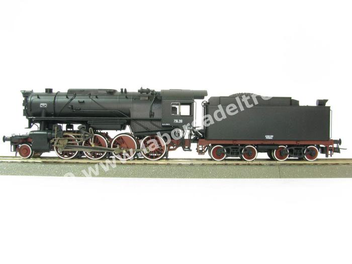 Roco - 73044 Locomotiva a vapore FS Gr 736, ex USATC S160 con modifiche ...