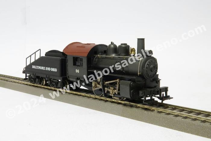 Rivarossi - 1225 Locomotiva a vapore USA, classe C16 della Baltimore ...