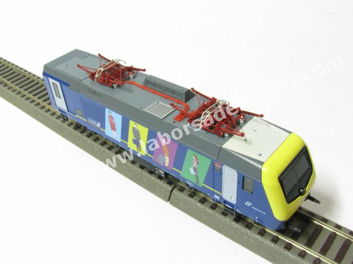 Vitrains - 2731 Locomotiva elettrica FS E464 003, livrea pubblicitaria ...