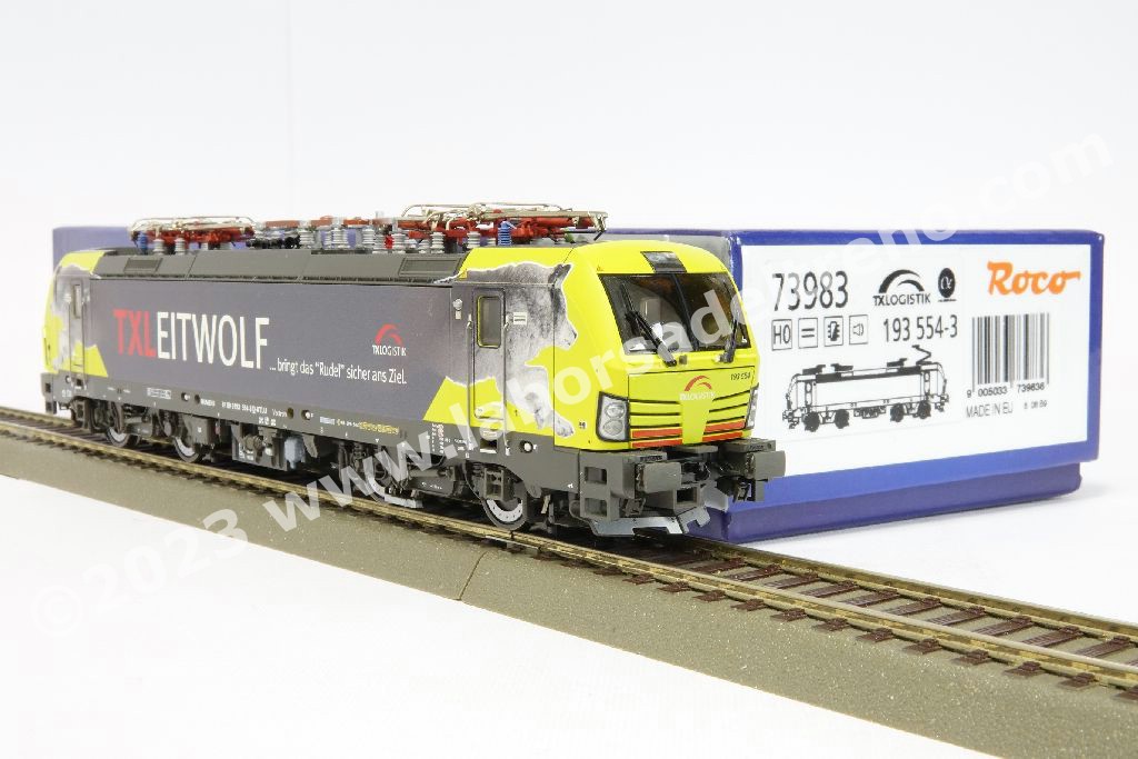 Roco - 73983 Locomotiva elettrica DB-AG TX Logistic Br 193 554 'Vectron ...