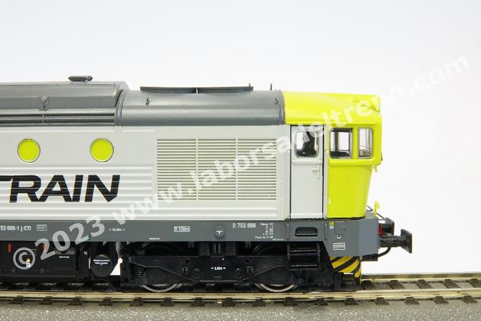 Rivarossi - HR2844S Locomotiva diesel pesante Captrain D 753, nuova ...
