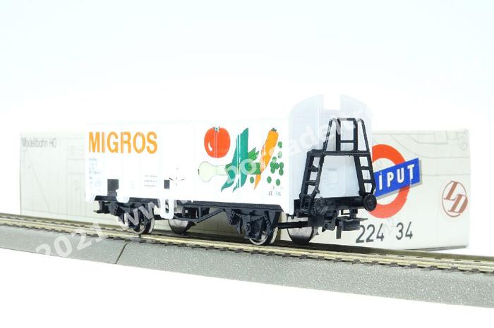 Liliput - 22434 Carro frigo a 2 assi FS Ibes INTERFRIGO, livrea Migros ...