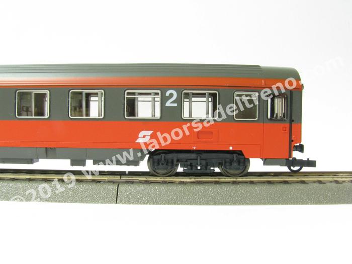 Roco - 44645 Carrozza passeggeri OBB tipo Z2 mista 1^/2^ classe, livrea ...