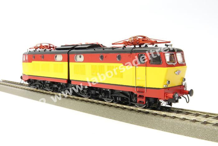 Acme - 60085 Lomotiva elettrica FS E 656, livrea sperimentale rosso ...