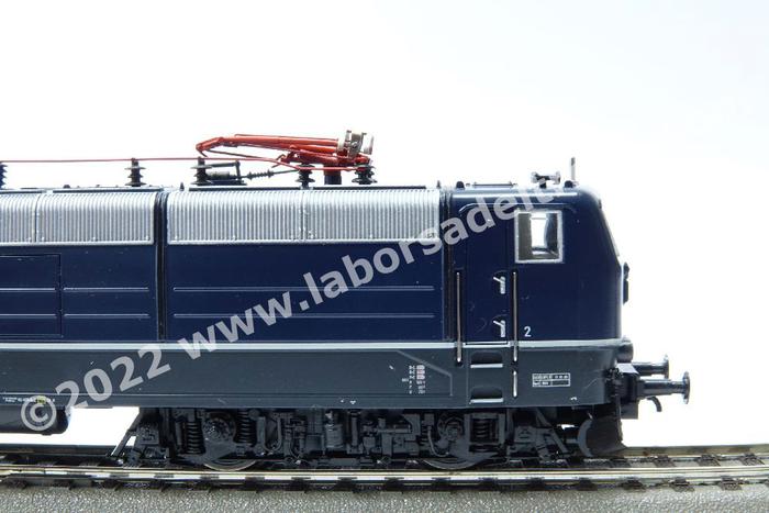 Roco - 63716 Locomotiva elettrica DB E 181 206-4 , livrea blu telaio ...