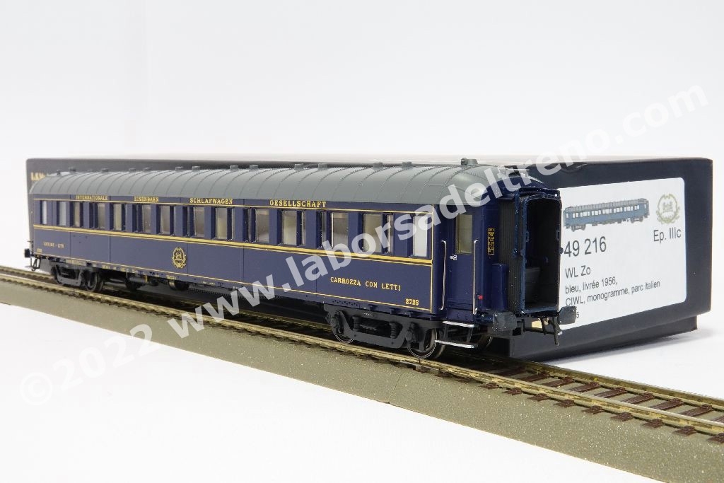 Ls models - 49216 Carrozza letti CIWL tipo Zo affidata al parco FS ...
