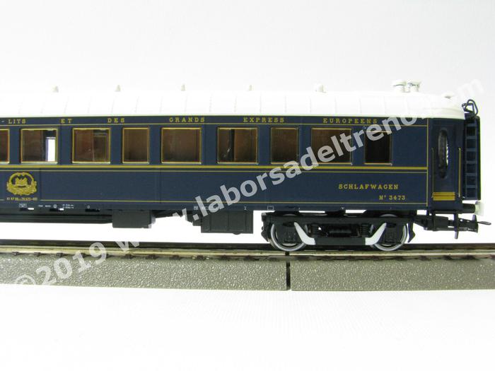 Rivarossi - HR4144 Coppia vetture letto LX della CIWL del convoglio Venice Simplon Orient ...