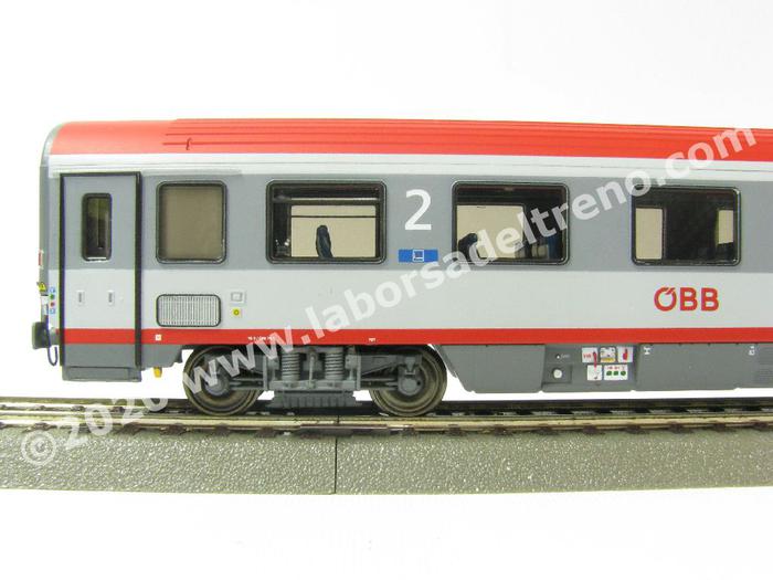 Acme - 52548 Carrozza a scomparti OBB tipo EC89 di 2° cl. (ex 1° cl.), livrea 'upgrade' bigrigio ...