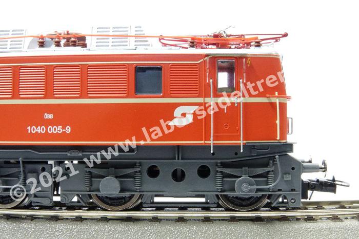 Rivarossi - HR2821 Locomotiva elettrica OBB Rh 1040, livrea arancio ...