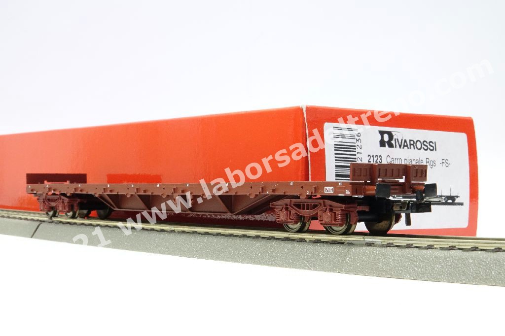 Rivarossi - 2123 Carro pianale Rgs delle FS, ep. IV/V