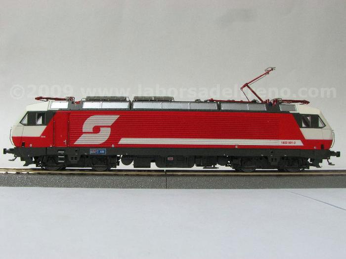 Jaegerndorfer - 20820 locomotiva elettrica OBB Br 1822 001-2, epoca V