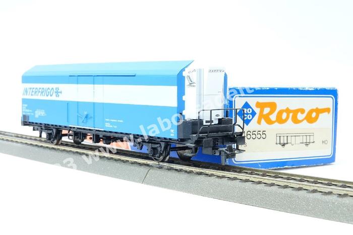 Roco - 46555 Carro Interfrigo a 2 assi delle FS, residenza Chiasso ...