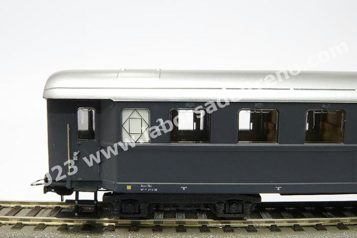 Acme - 16202 Carrozza tipo 1946 di 2a cl. FS, livrea grigio ardesia ...