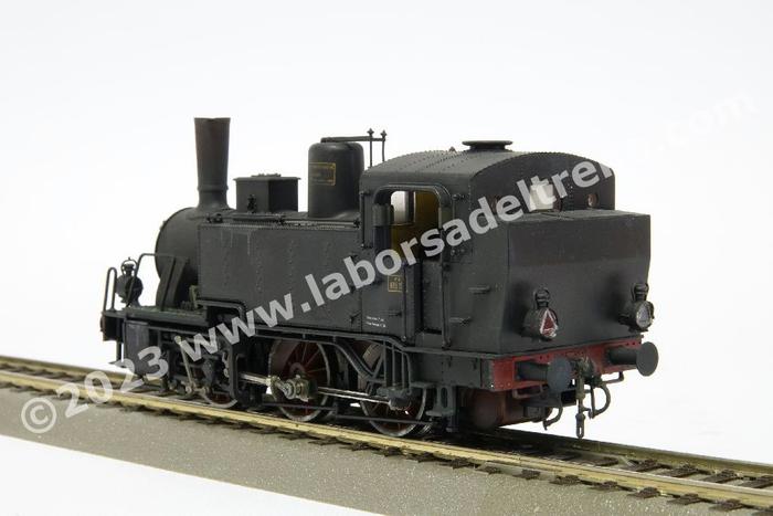 Rivarossi - 1100INV Locotender Gr. 835 194 FS, fanali a petrolio, ep. III - Invecchiata