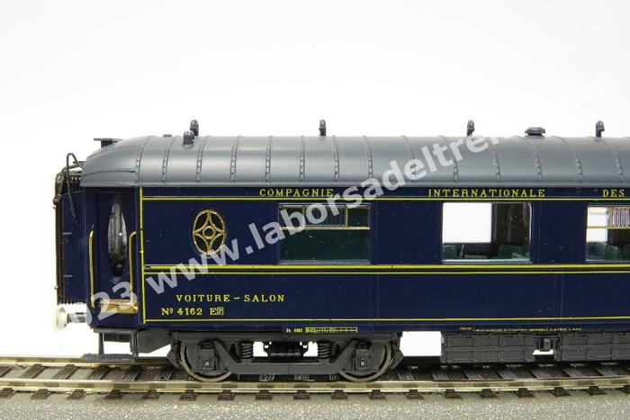 Rivarossi - 3556 carrozza CIWL pullman WSP Salon-Bar n. 4162 tipo Cote di Azur, blu tetto grigio