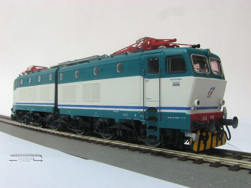 Acme - 60086 locomotiva elettrica FS E 656 072 livrea XMPR nuovo logo epoca V