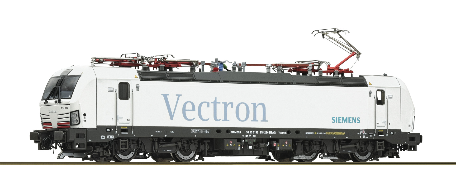 Roco - 7500040 Locomotiva elettrica SIEMENS Br 193 818 'Vectron' a ...