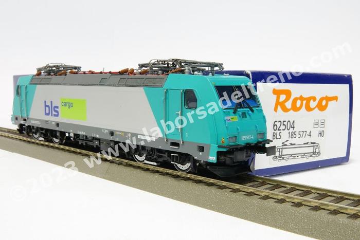 Roco - 62504 Loco el. Br 185.2 TRAXX della BLS, livrea BLS Cargo con ...