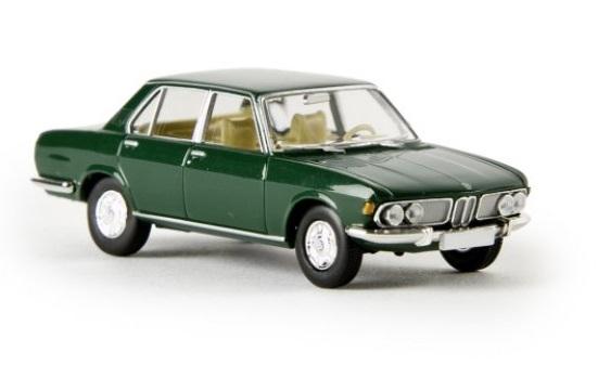 Brekina - 13603 Auto BMW 2600 verde scuro, Starmada, scala 1/87