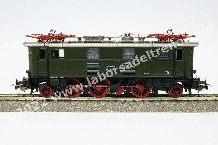 Piko - 51414 Locomotiva elettrica DB Br 132, livrea verde telaio nero ...