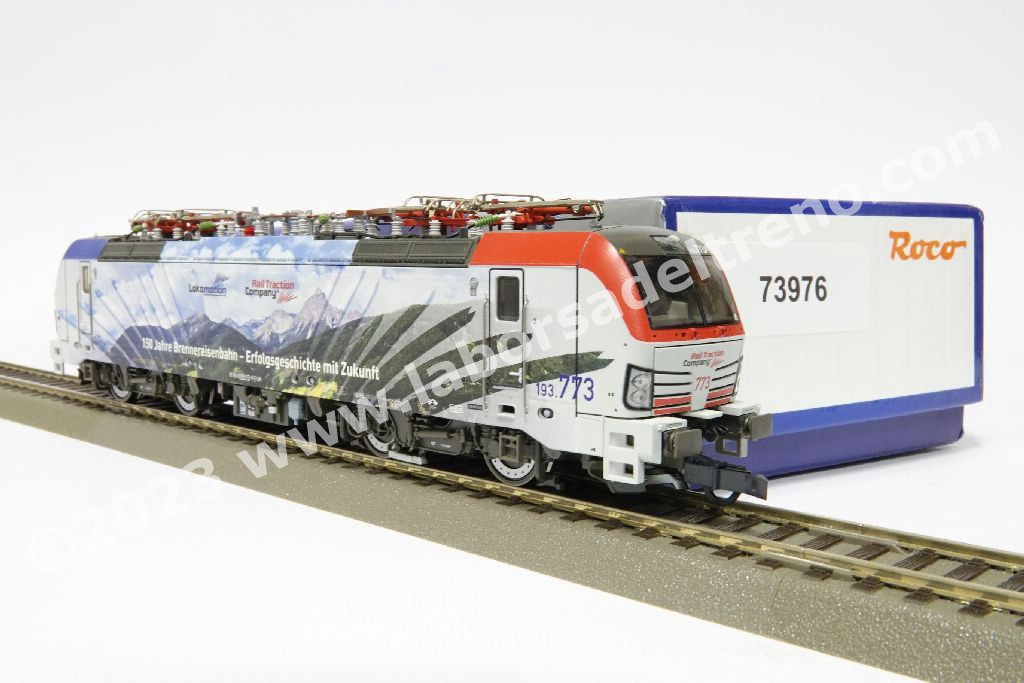 Roco - 73976 Locomotiva elettrica DB Lokomotion-RTC Br 193 773 'Vectron', livrea '150 linea del ...