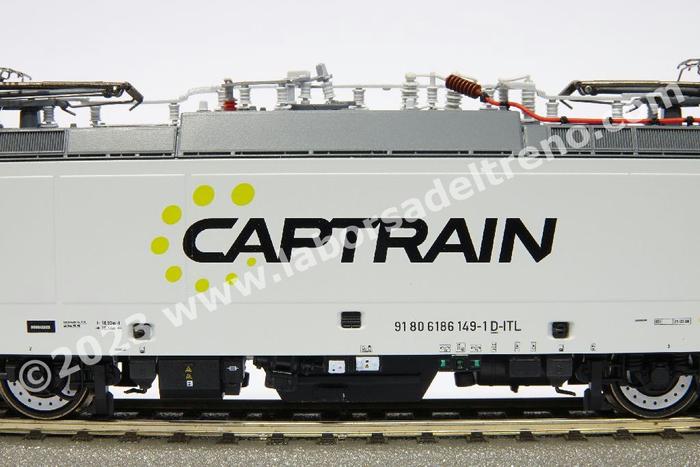 Roco - 73656 Loco el. TRAXX Br 186 149 della Captrain, livrea grigia ...