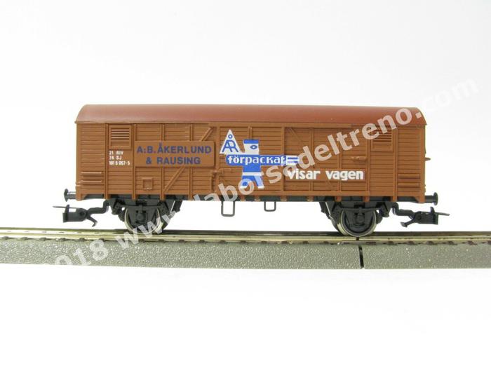 Rivarossi - 2430 Carro merci chiuso SJ Akerlund & Rausing, ep. IV - ex ...