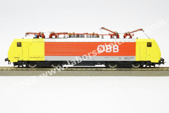 Piko - 57456 Locomotiva elettrica OBB, Br 189, livrea rossa con musi ...