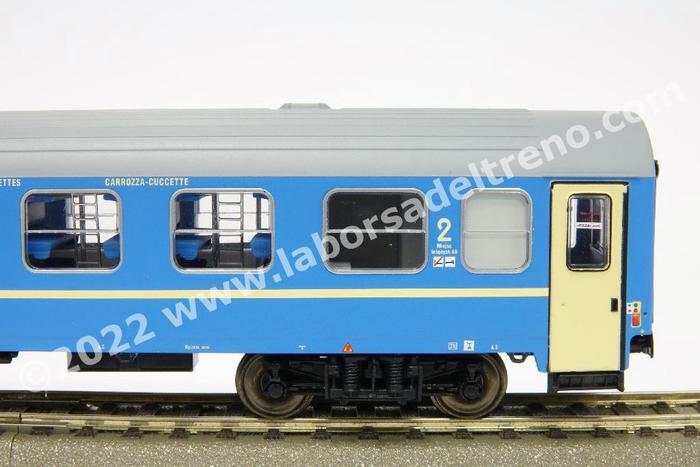 Acme - 55135 Set Ost-West Express con 3 carrozze di 2° classe PKP verde ...