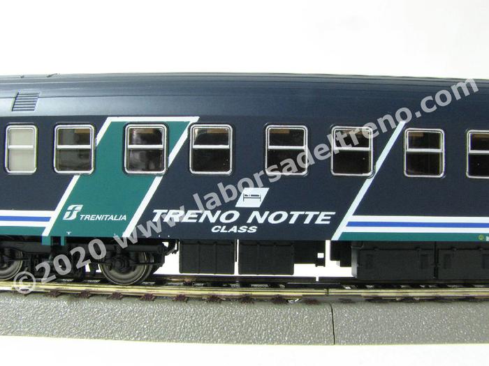 Acme - 50922 Carrozza letti tipo T2S FS, livrea XMPR, logo Trenitalia ...