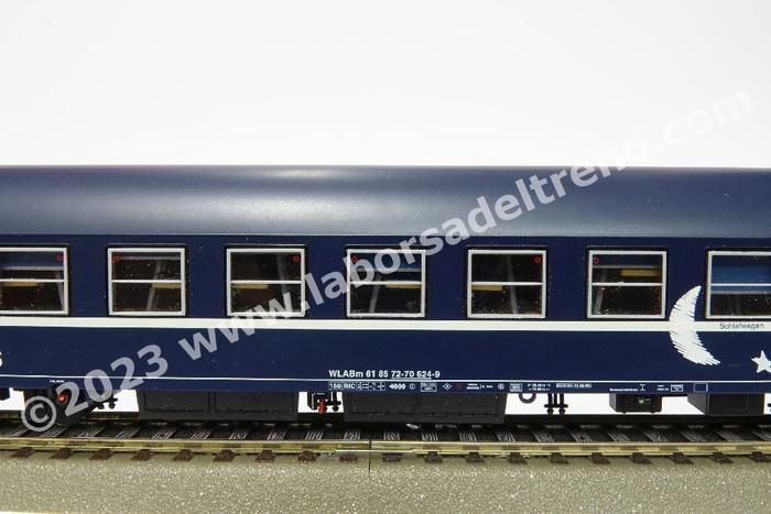 Acme - 55127 Set 1 'EN Roma' FS-SBB composto da una letti MU SBB, una cuccetta Eurofima SBB e ...