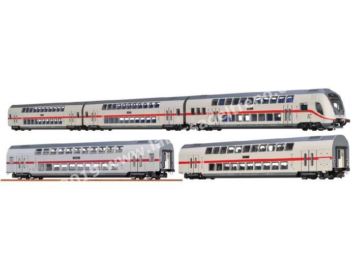 Brawa - 442507+44508+44509 Convoglio IC Twindexx Vario delle DB AG a 5 ...